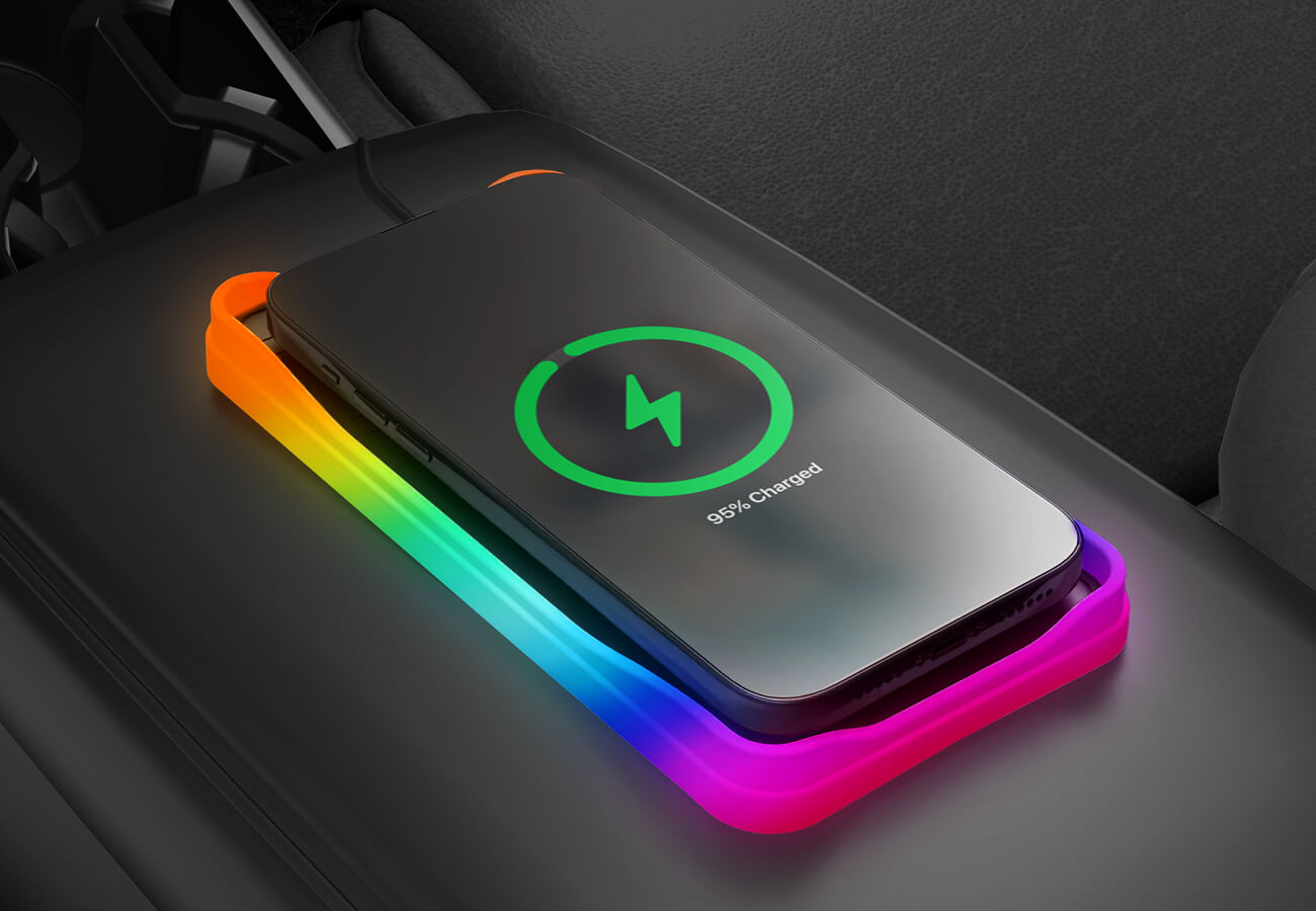 Upgrade Any Car With Wireless Charging — Meet the TYPE S 15W LED Wirel