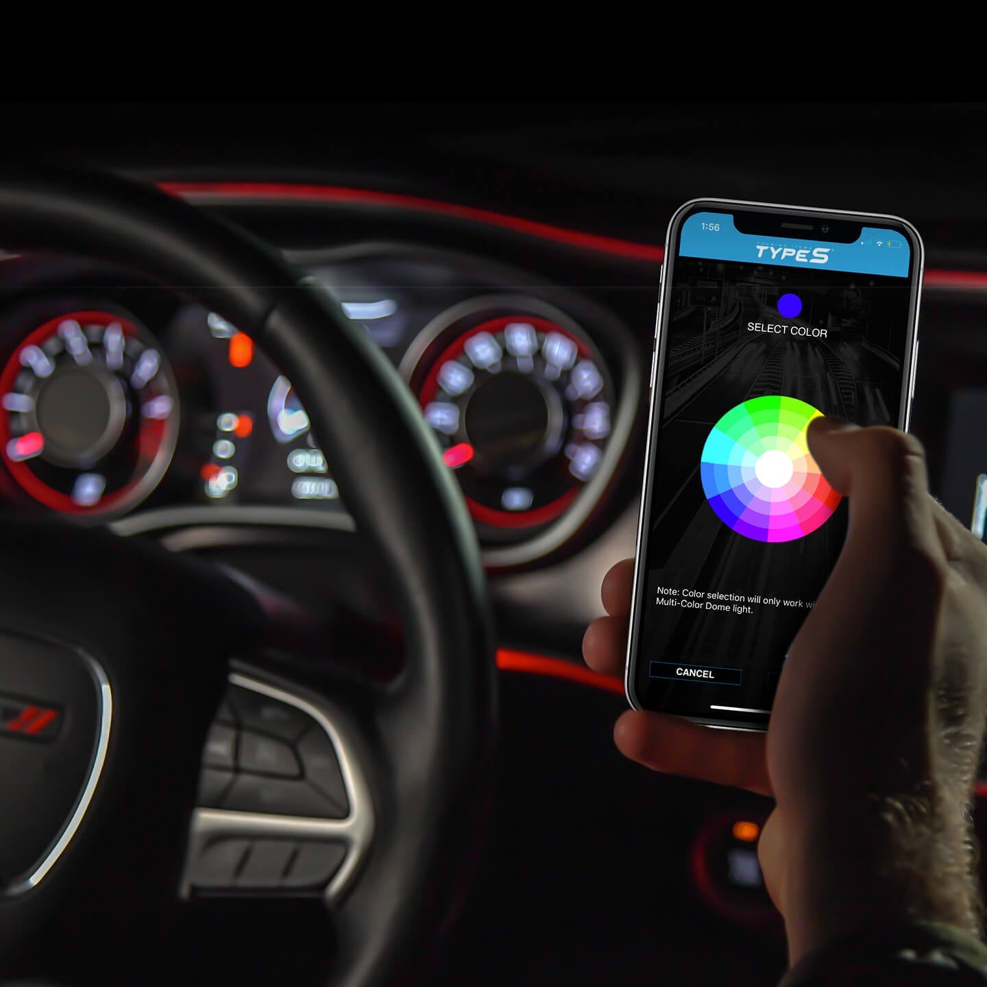 Shop Car LED Lights & App Controlled LED Car Lights | TYPE S Auto