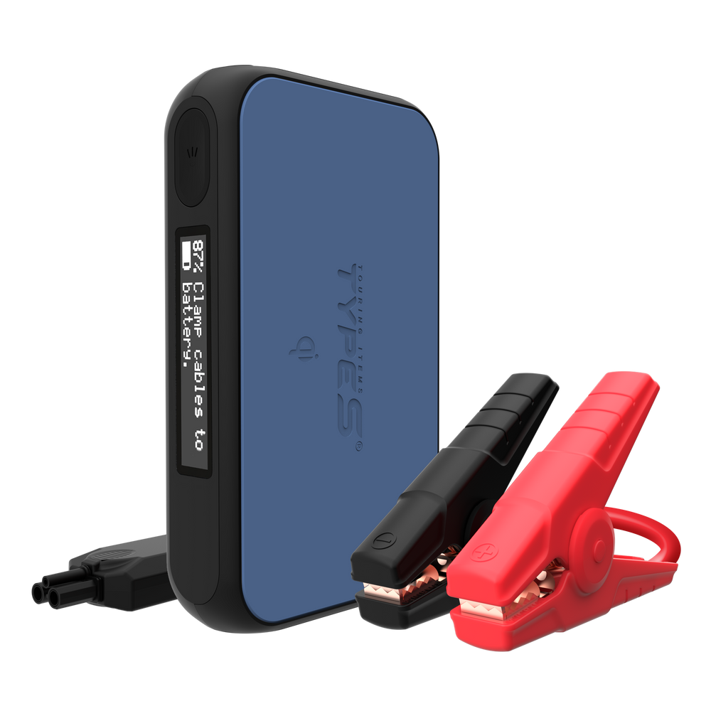 12V 400A Jump Starter Qi Wireless Power Bank Charging With Jump Guide ...