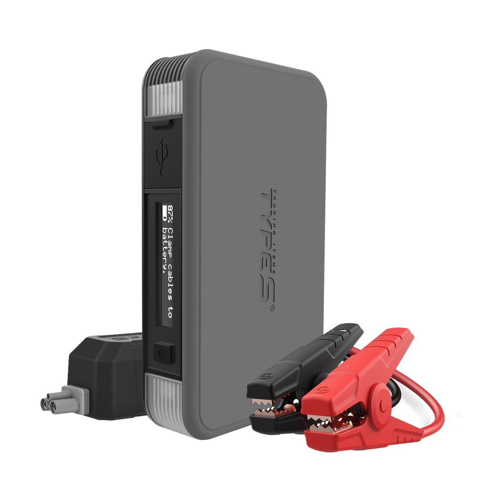 TYPE S Jump Starter 10,000mAh with LCD and Emergency Light-
