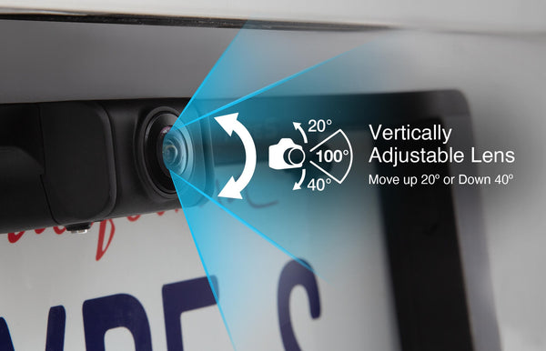 Solar-Powered Wireless Backup Camera with Adjustable Lens to Enhance ...