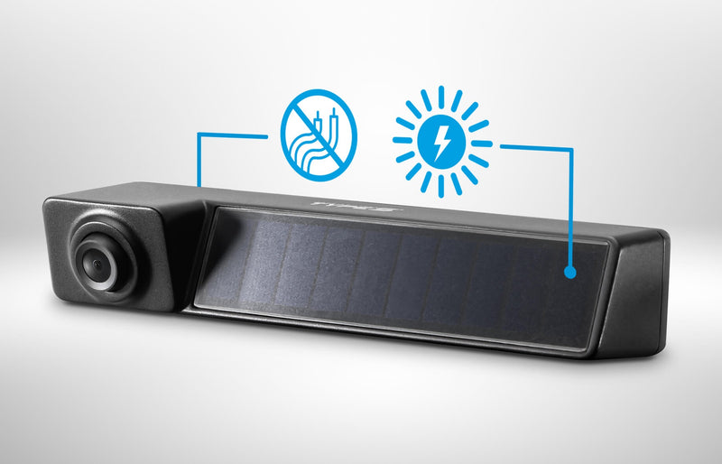 Solar Powered Backup Camera - HD Dash Cam With Night Vision - BT57799-1 ...