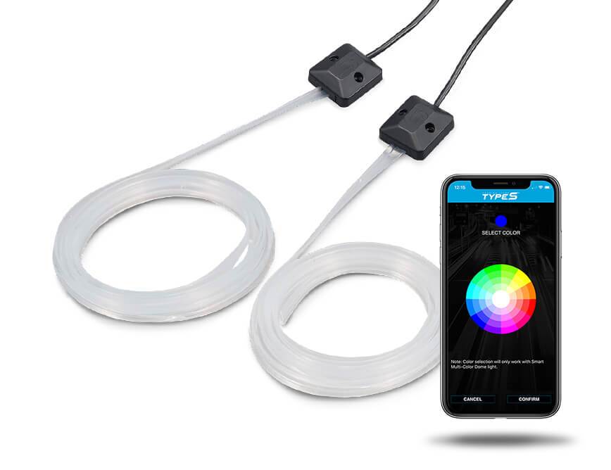 Smart Exterior Trim Lighting Kit - App Controlled Car Exterior Lights ...