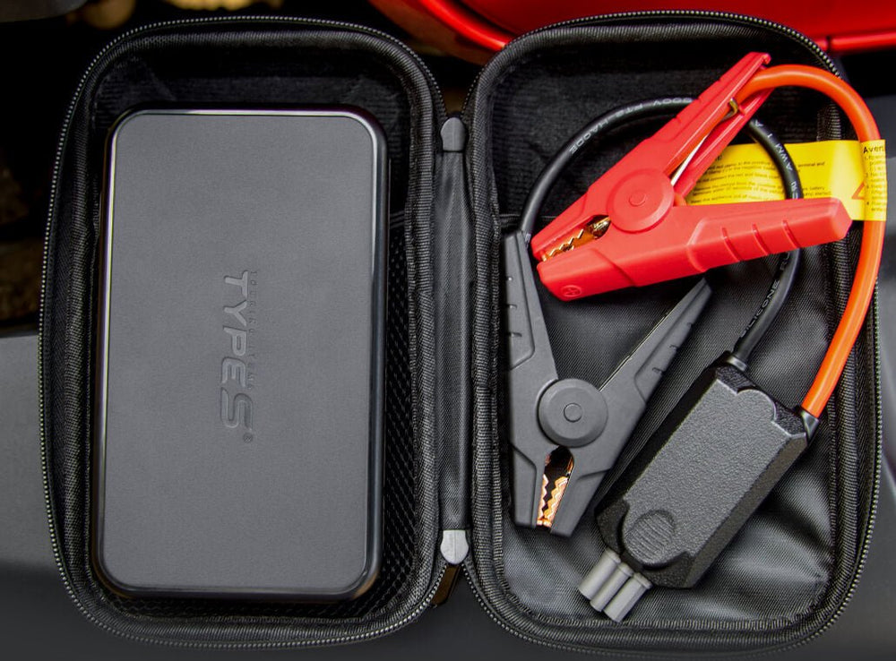 TYPE S Jump Starter 10,000mAh with LCD and Emergency Light-
