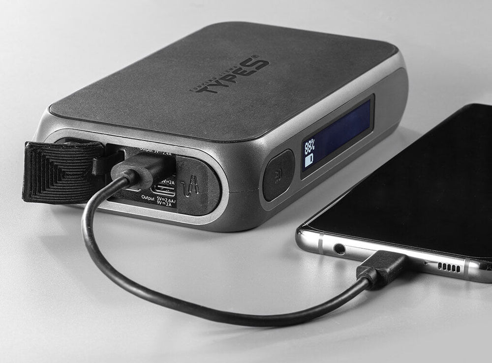 Car Battery Jump Starter - 12V 6.0L Compact Power Bank With Jump Guide ...