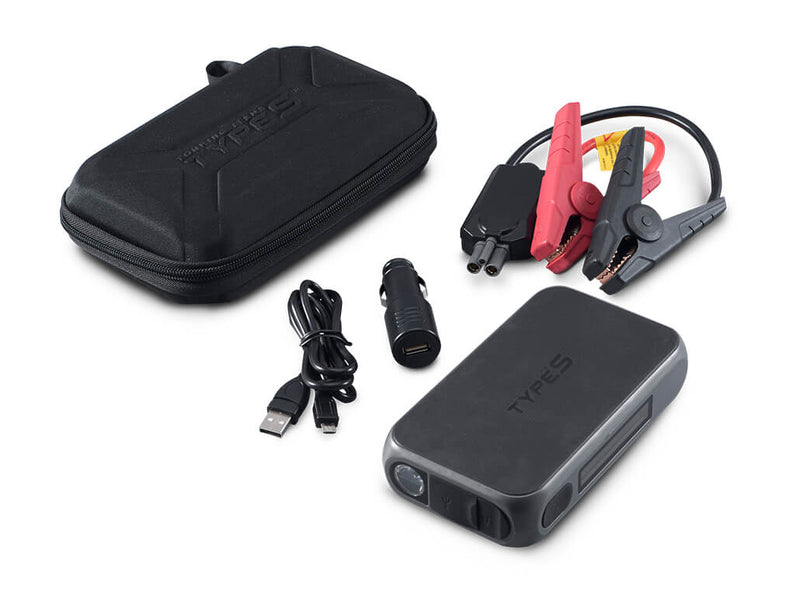 Car Battery Jump Starter - 12V 6.0L Compact Power Bank With Jump Guide ...