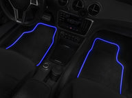 TYPE S LED Lighted Floor Mat (Carpet) 2 Piece, Multicolor RGB Glow, Ap