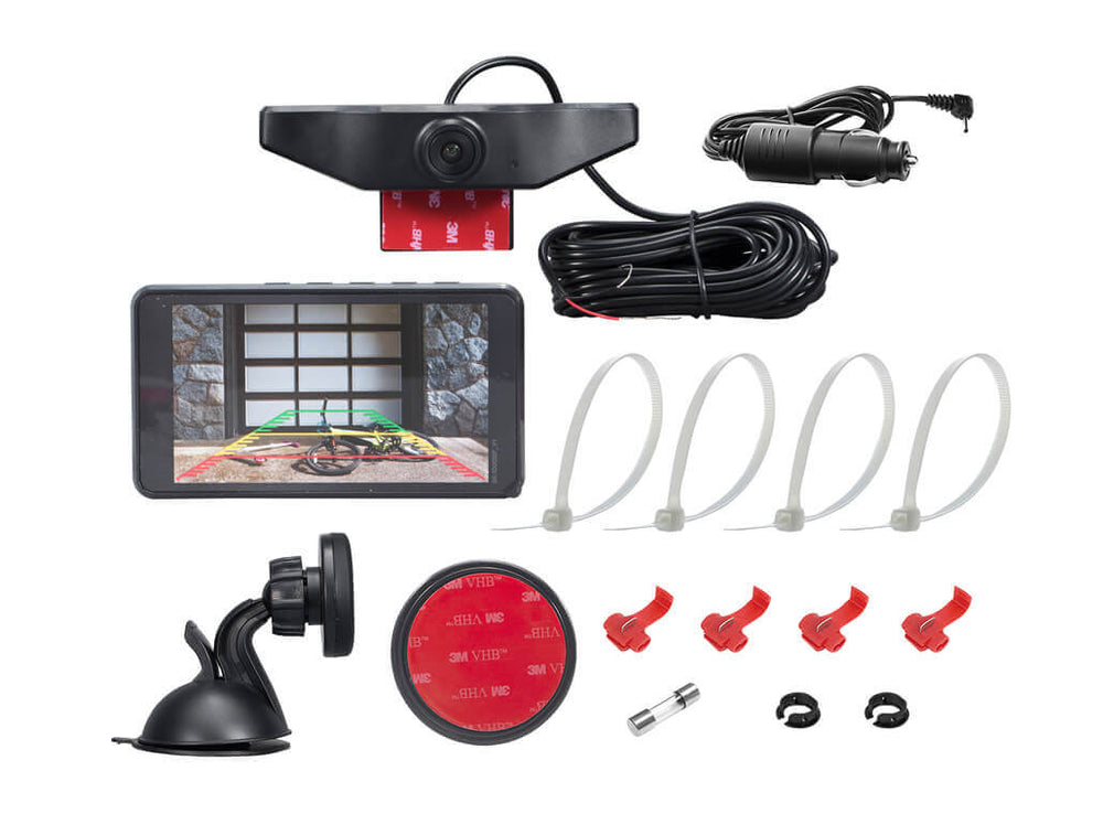 TYPE S HD BACKUP CAMERA 5"" HD Monitor Wirelessly Displays Rearview ...