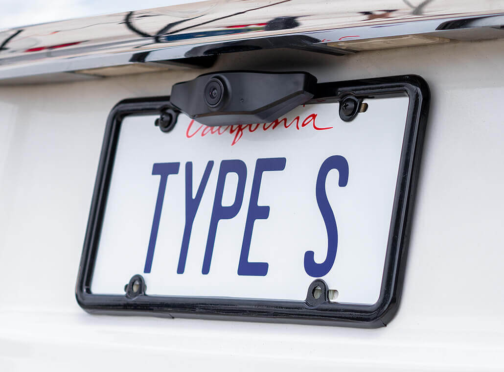 TYPE S HD BACKUP CAMERA 5"" HD Monitor Wirelessly Displays Rearview ...