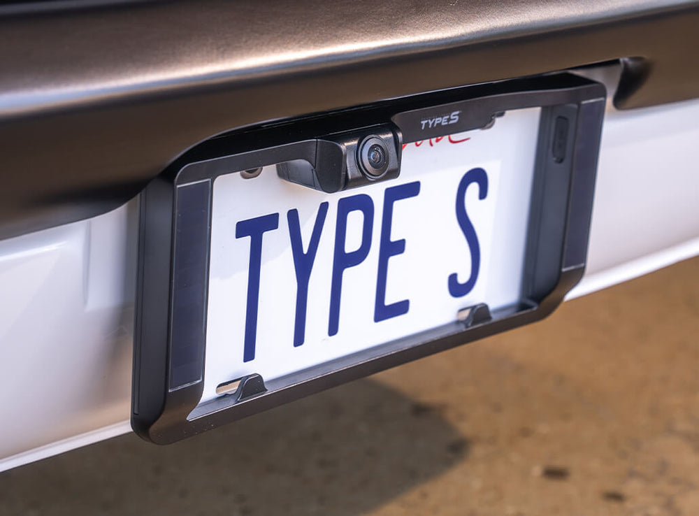 TYPE S HD Solar-Powered Backup Camera With 6" HD Monitor and Adjustabl