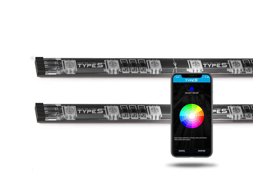 HyperBright™ App-Controlled 24" & 48" Smart LED Deluxe Lighting Kit ...