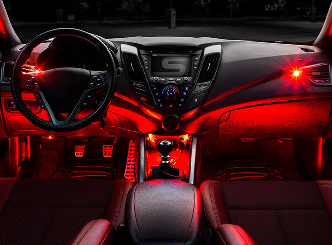 Explore Car Interior LED Lights - Ambient Car Lighting | TYPE S Auto