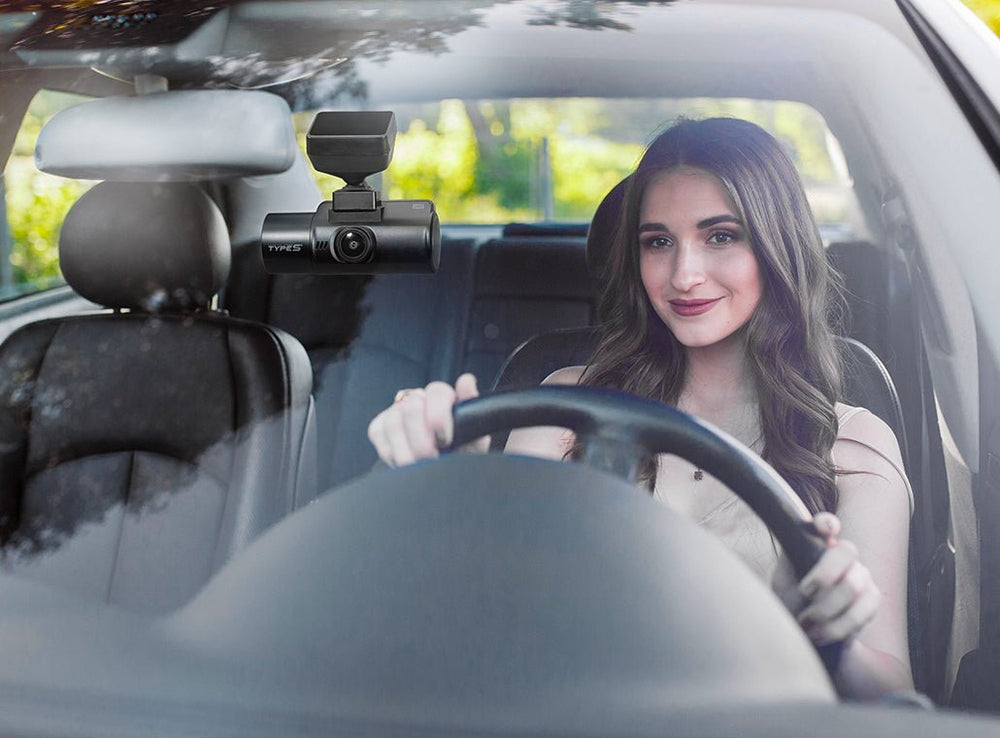 TYPE S S402 Ultra HD 4K Dual View Dashcam with FHD Cabin View Cam