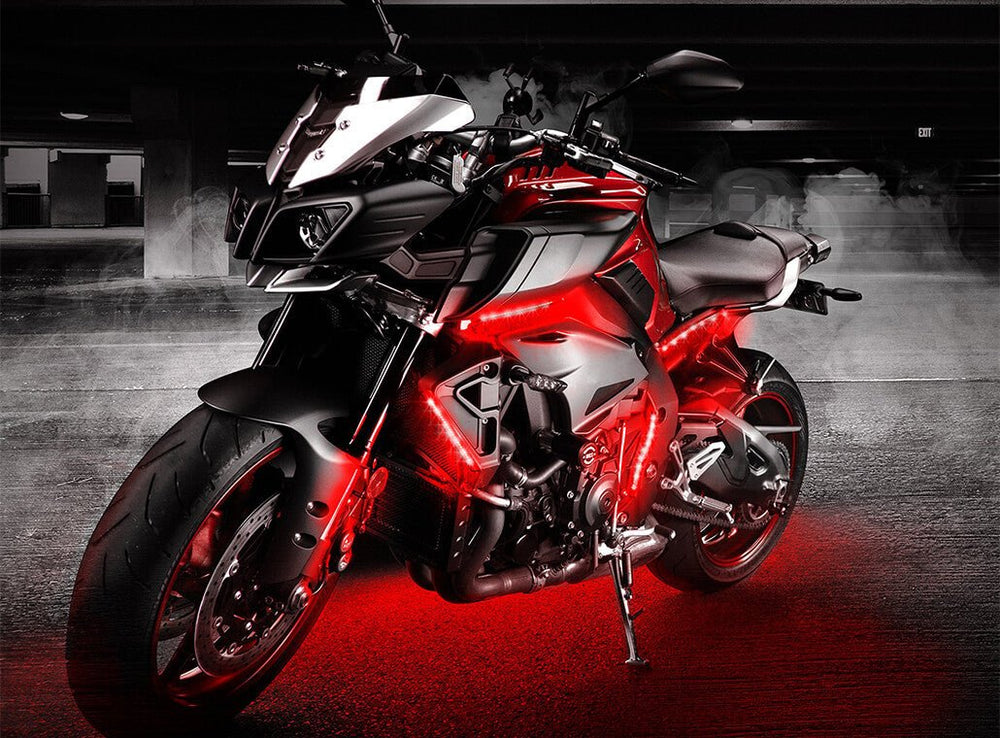 Smart Motorcycle LED Lights - Best App Controlled Engine Bay LED Light ...