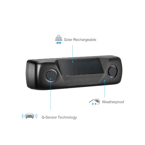 TYPE S Smart Wireless Parking Sensor, Bluetooth Solar Powered Wireless