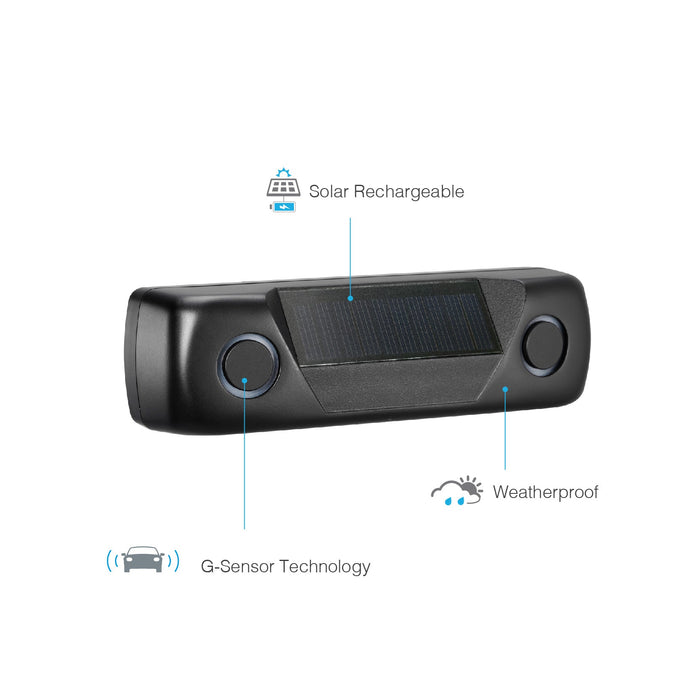 TYPE S Smart Wireless Parking Sensor, Bluetooth Solar Powered Wireless