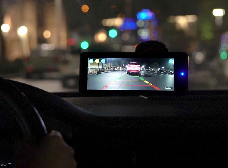 Solar Powered Backup Camera - 12V Wireless Powered 6-8" HD Back Up Cam ...