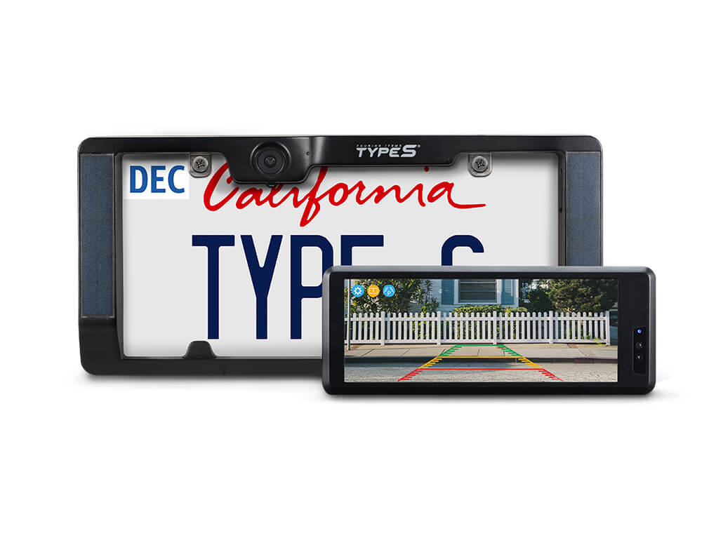 Solar Powered Backup Camera - 12V Wireless Powered 6-8" HD Back Up Cam ...