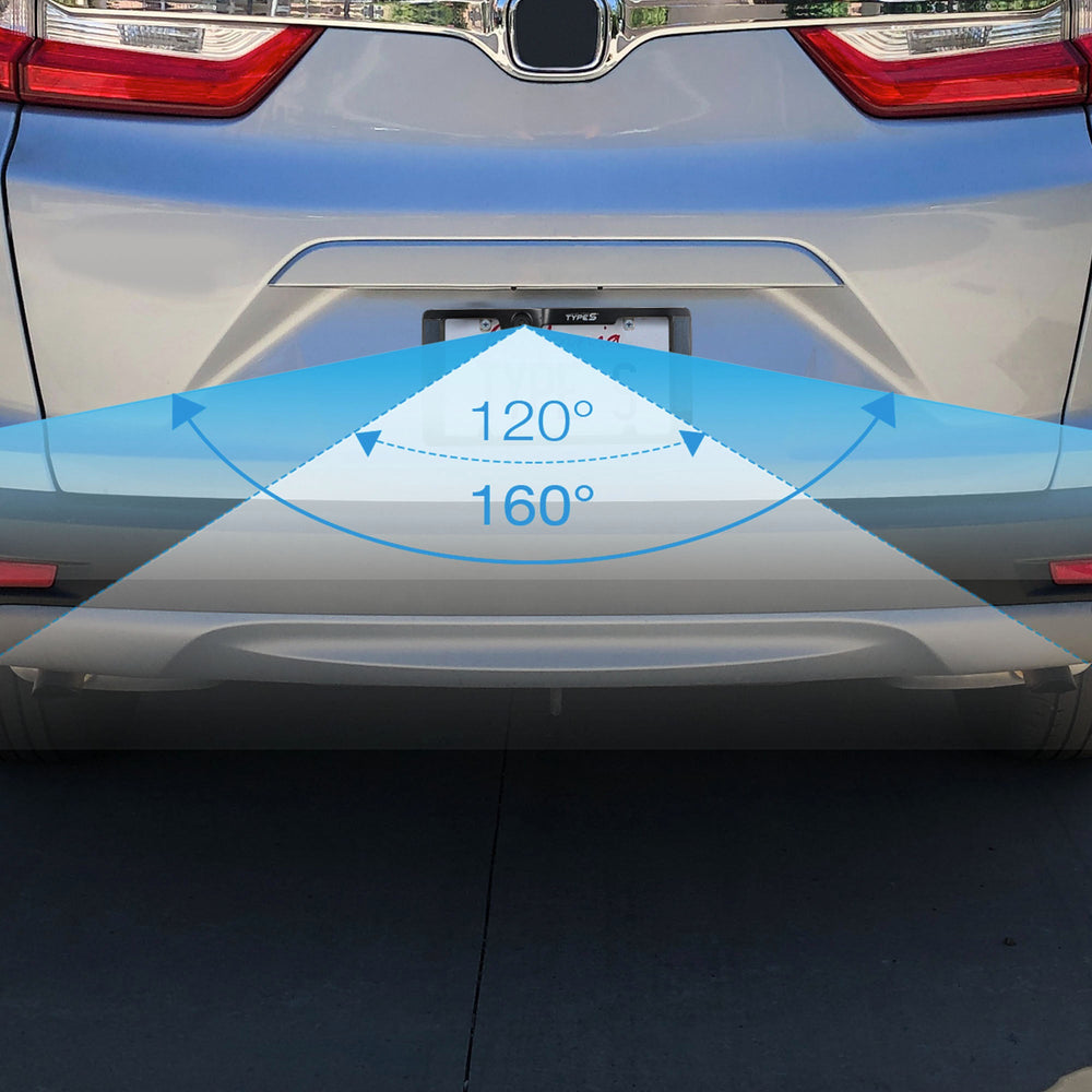 Solar Powered Backup Camera - 12V Wireless Powered 6-8" HD Back Up Cam ...