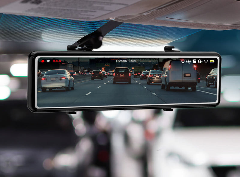 TYPE S Y400 4K UHD Dashcam & Rearview Mirror 2-in-1